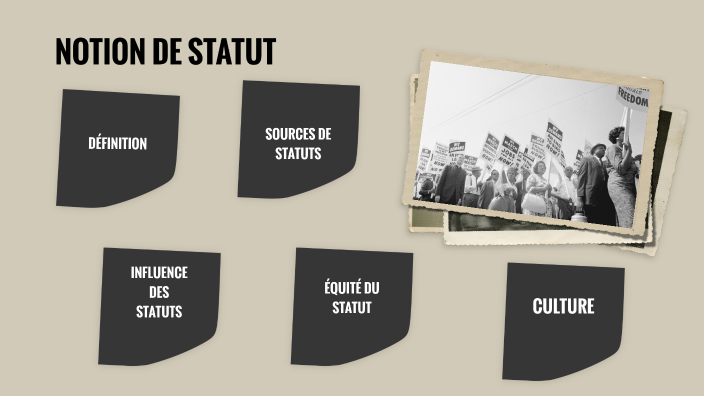 NOTION DE STATUT by Jeanne Gross on Prezi