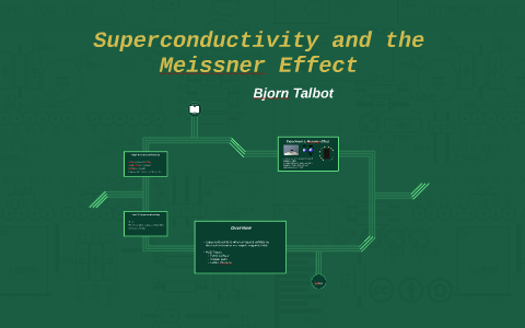 Superconductivity and the Meissner Effect by bjorn talbot