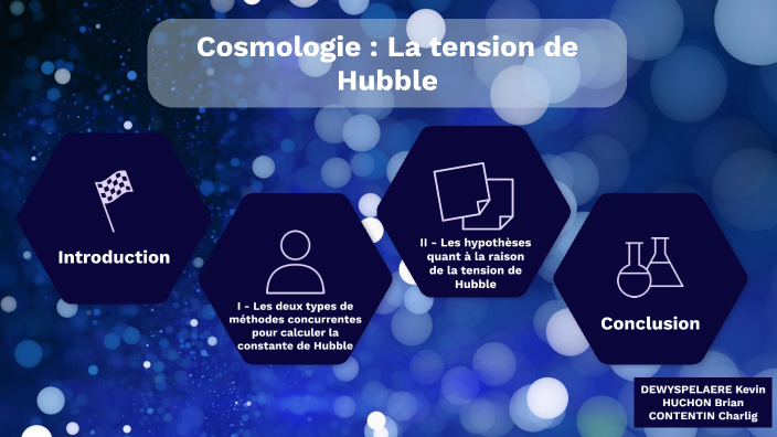 Cosmologie : La tension de Hubble by Kevin Dewyspelaere on Prezi