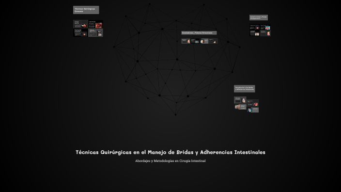 Técnicas Quirúrgicas en el Manejo de Bridas y Adherencias Intestinales ...