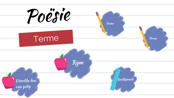 Poësie terme by Michelle van der Westhuizen on Prezi