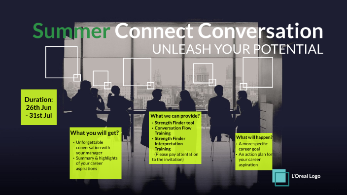 Summer connect conversation by Kailin Hu on Prezi