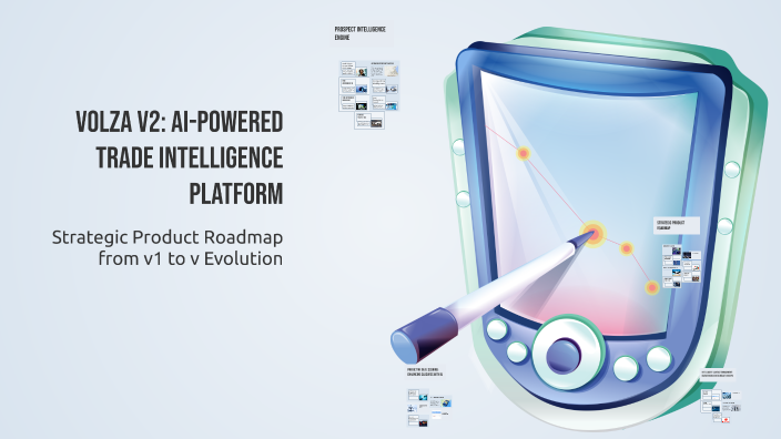 Volza v2: AI-Powered Trade Intelligence Platform by Ruchika Sharma on Prezi