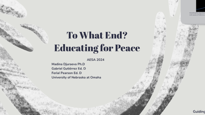 Transforming Education Through Critical Peace Praxis by Ferial Pearson ...