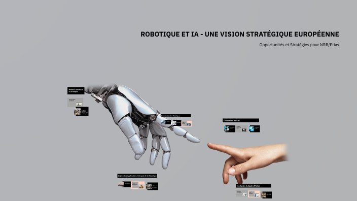 ROBOTIQUE ET IA - UNE VISION STRATÉGIQUE EUROPÉENNE by luigi chiavarini ...