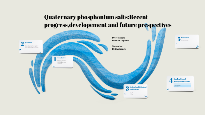 Quaternary phosphonium salts in the synthesis:recent progress ...