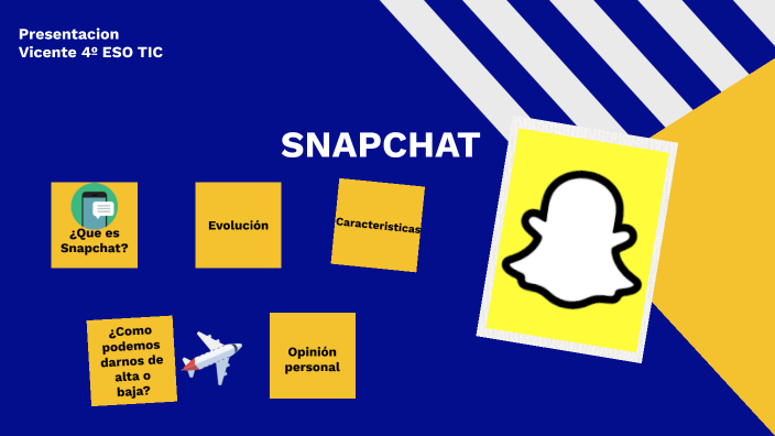 Presentación redes sociales Snapchat by VICENTE JESÚS CUÑAT TUBERQUIA ...