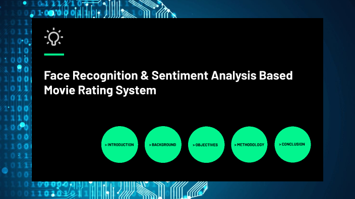 Face Recognition & Sentiment Analysis Based Movie Rating System by Sankalp Shrivastava on Prezi
