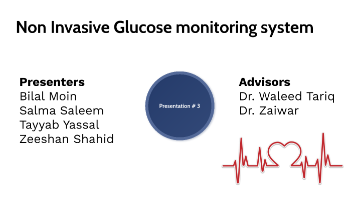 Non Invasive Glucose Monitoring System by Tayyab Yassal on Prezi