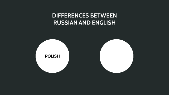 Differences between Russian and English by Szymon Korbel on Prezi