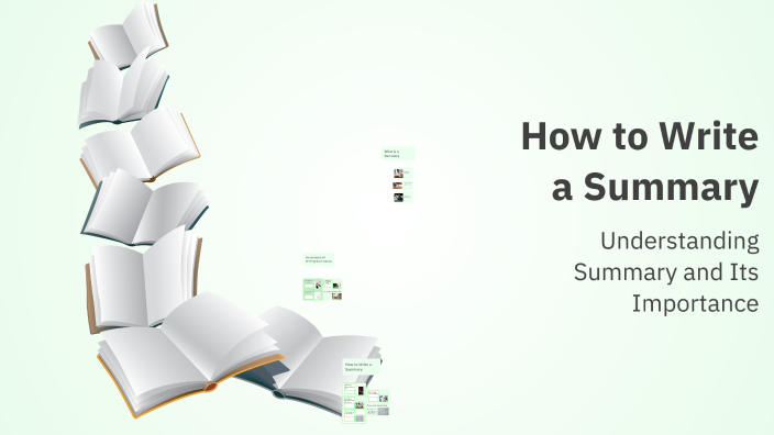 How to Write a Summary by Мирзаакбар Анваров on Prezi