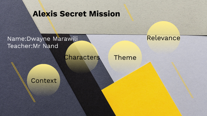Why Is Alexi's Secret Mission Important For Teenagers To Read This Book ...