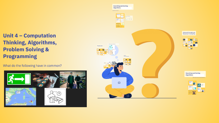 Unit 4 – Computation Thinking, Algorithms, Problem Solving & Programming by Aishwarya Chavan on ...