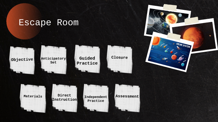 Escape Room Lesson Plan by Gavin Piper on Prezi