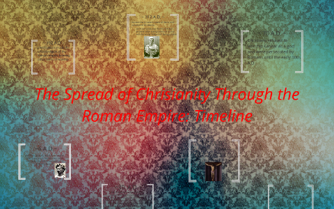 The Spread of Christianity Through the Roman Empire: Timeline by ...