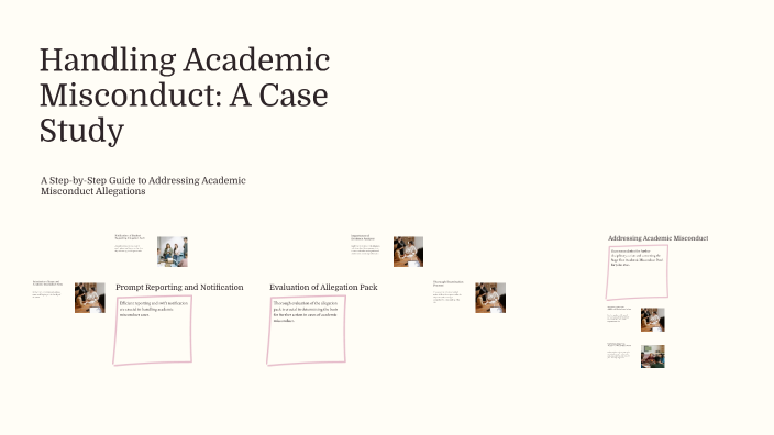 Handling Academic Misconduct: A Case Study by noor aziz on Prezi