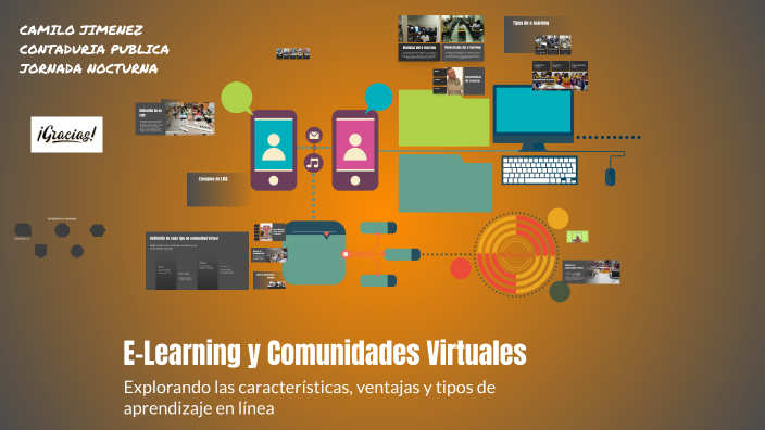 E-Learning y Comunidades Virtuales by CAMILO JIMENEZ on Prezi