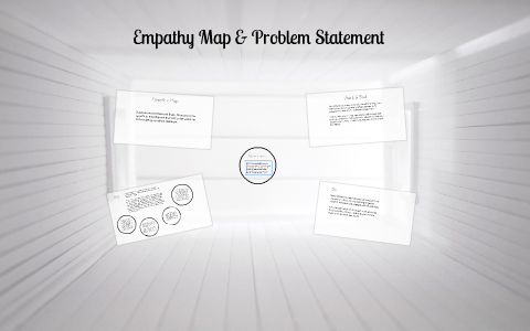 Empathy Map & Problem Statement by Libelle Creative on Prezi