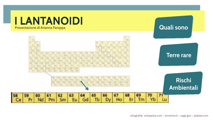 lantanoidi by Arianna Faroppa on Prezi