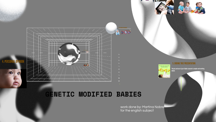 The pros and cons of genetic modification of babies by Martina Nobre on ...