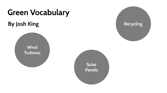 Green Vocabulary by josh king on Prezi