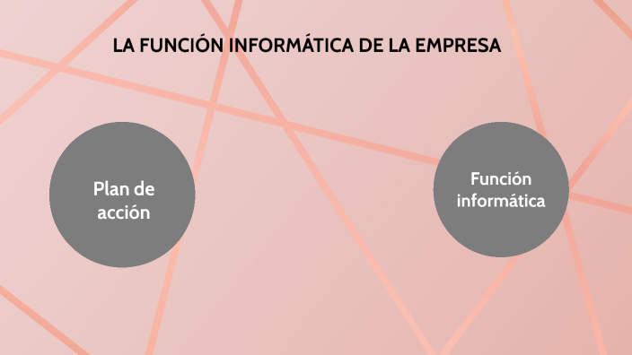 funcion informatica de la empresa by Nadin Fomicz on Prezi