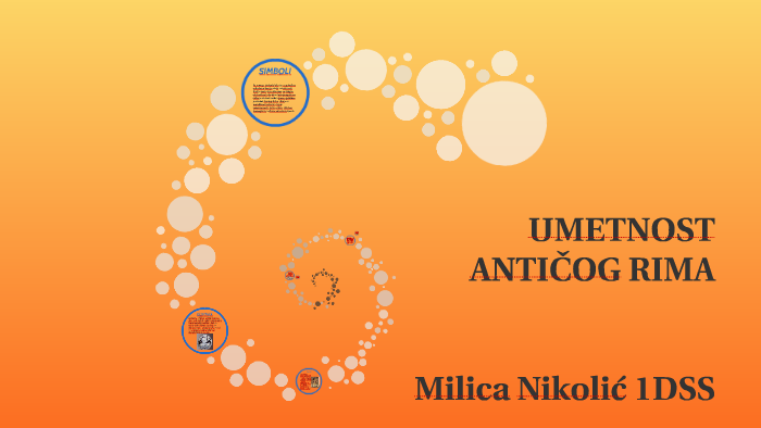 UMETNOST ANTIČOG RIMA by Aleksandar Nikolic on Prezi