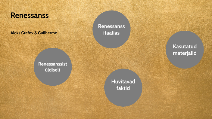 Renessanss by aleks grafov on Prezi