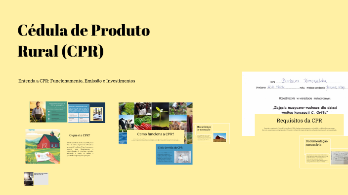 Cédula de Produto Rural (CPR) by Luciana rodrigues on Prezi