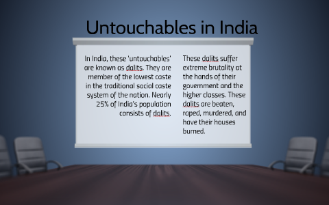 Untouchables in India by Monica Weaver on Prezi