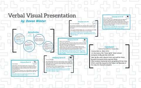 Verbal Visual Present by devon winter on Prezi