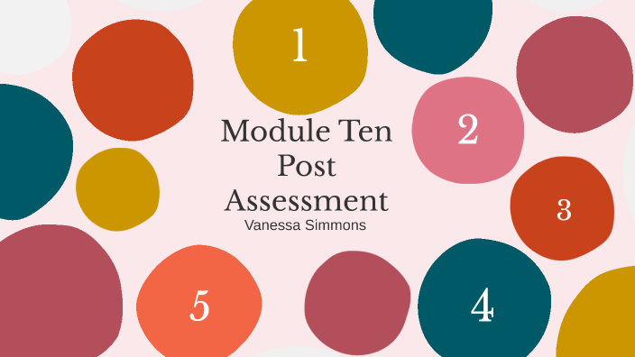 Module 10 post assessment by Vanessa Simmons on Prezi