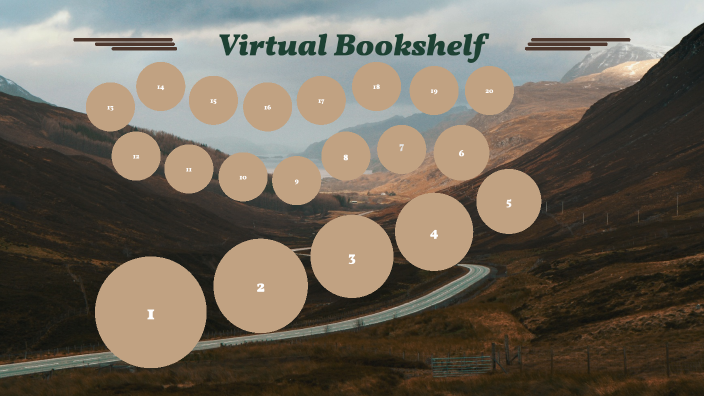 Virtual bookshelf by Mary Hall on Prezi