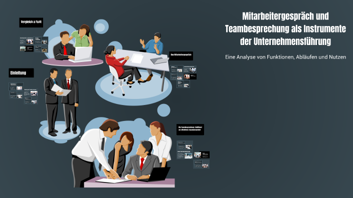 Mitarbeitergespräch und Teambesprechung als Instrumente der ...
