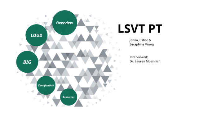 LSVT PT by Jenna Thomas on Prezi