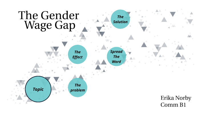 gender wage gap by Erika Norby on Prezi