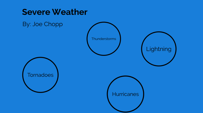 Severe Weather Presentation by Joe Chopp on Prezi