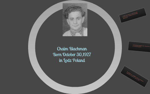 Chaim Blachman by Arden G