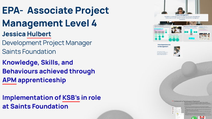 EPA- Associate Project Management. J.Hulbert by Jessica Hulbert on Prezi