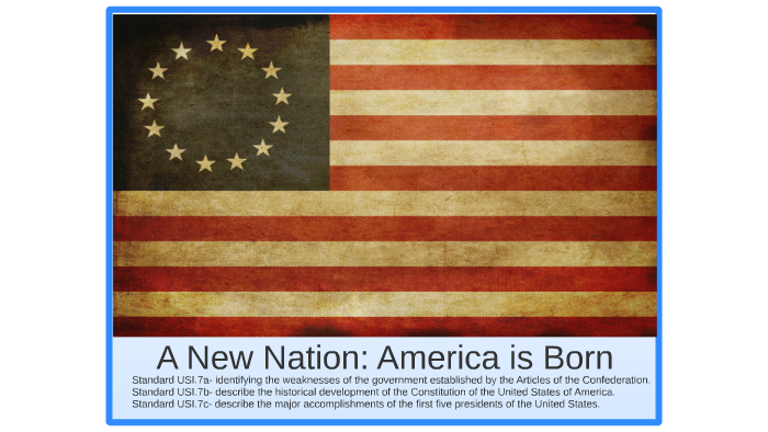 USI.7 - A New Nation: America is Born by Kevin Loughery on Prezi