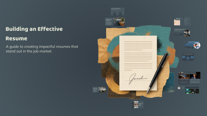 Building an Effective Resume by Nihanth Reddy on Prezi