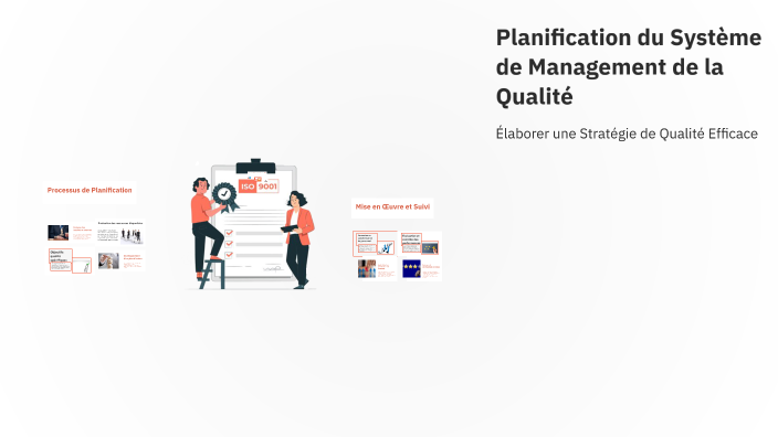 Planification du Système de Management de la Qualité by Achraf Jerrari ...