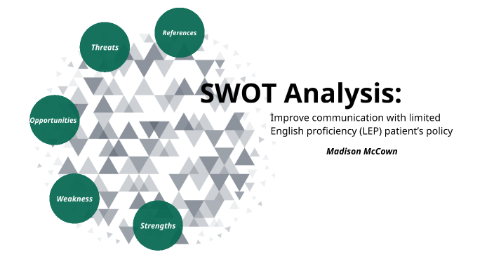 Module 5 PDP- SWOT Analysis by Madison McCown on Prezi