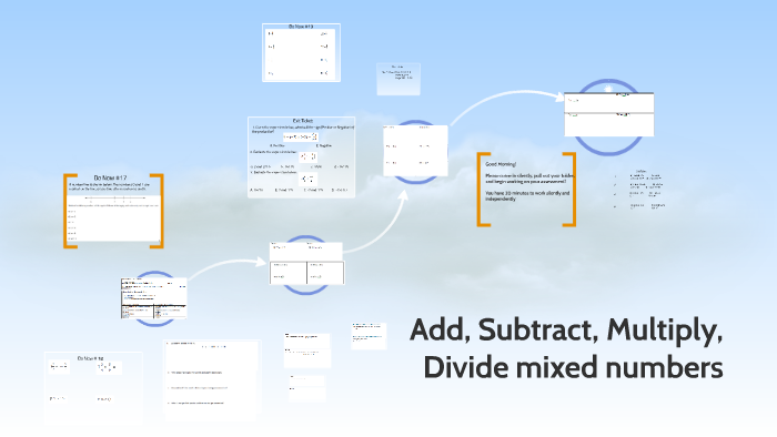 Add, Subtract, Multiply, Divide mixed numbers by Samuel Hasty on Prezi