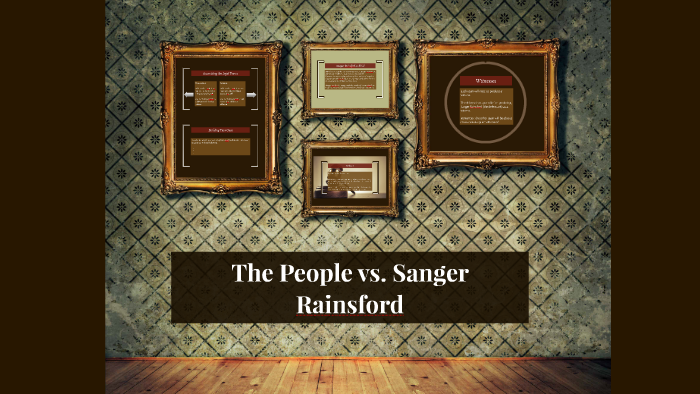 The People vs. Sanger Rainsford by Ashley Braselton on Prezi