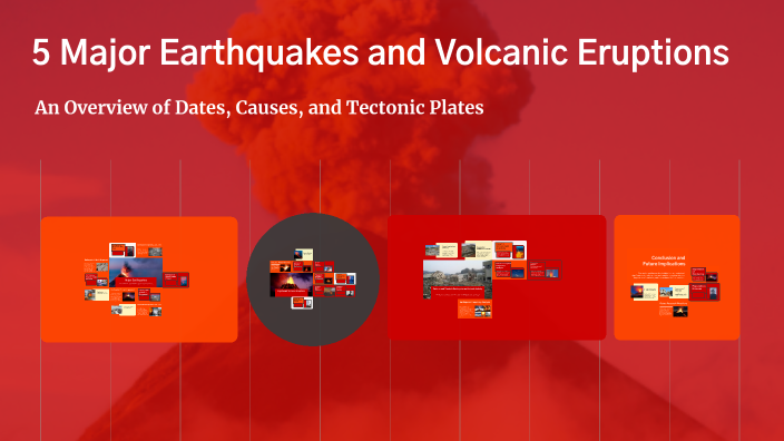 5 Major Earthquakes and Volcanic Eruptions by Matthew Howell on Prezi