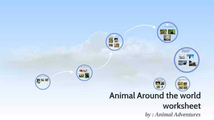 Animal Around the world worksheet by on Prezi