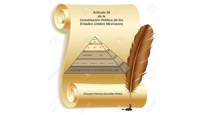 Artículo 20 de la Constitución Política de los Estados Unido by Oneyda ...