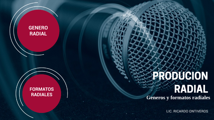 Genero y formatos radiales by Ricardo Ontiveros Teran on Prezi