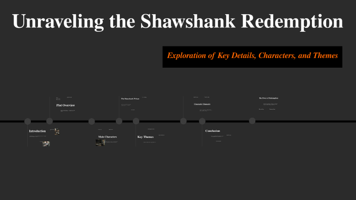 Unraveling the Shawshank Redemption by Davit . on Prezi